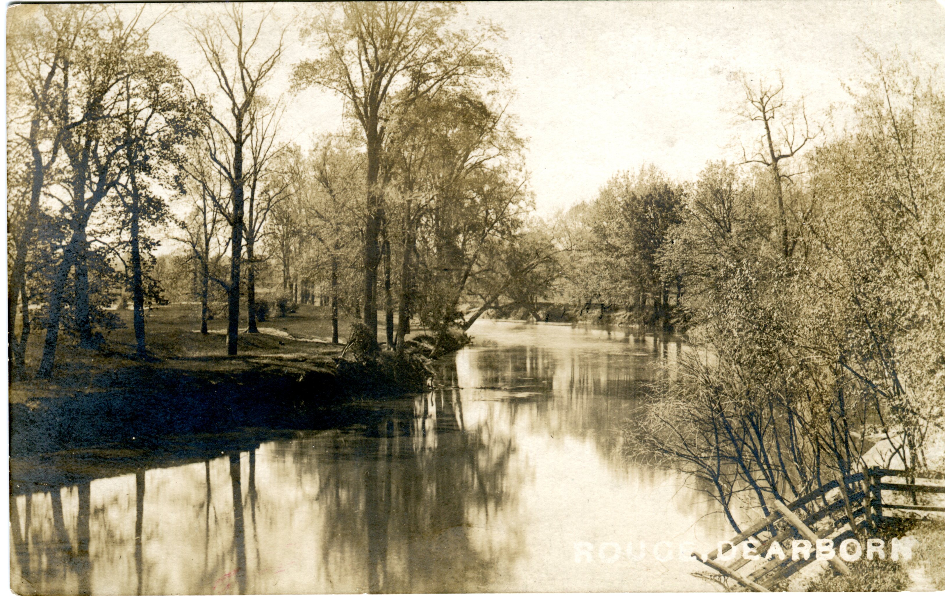 West Dearborn River Rouge Postcards – Dearborn Historical Museum