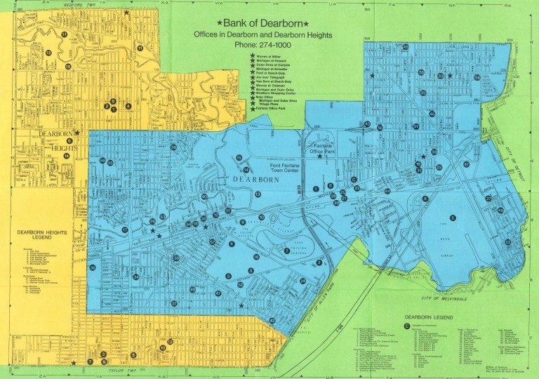 The Borders of Dearborn: A History and Explanation – Dearborn ...