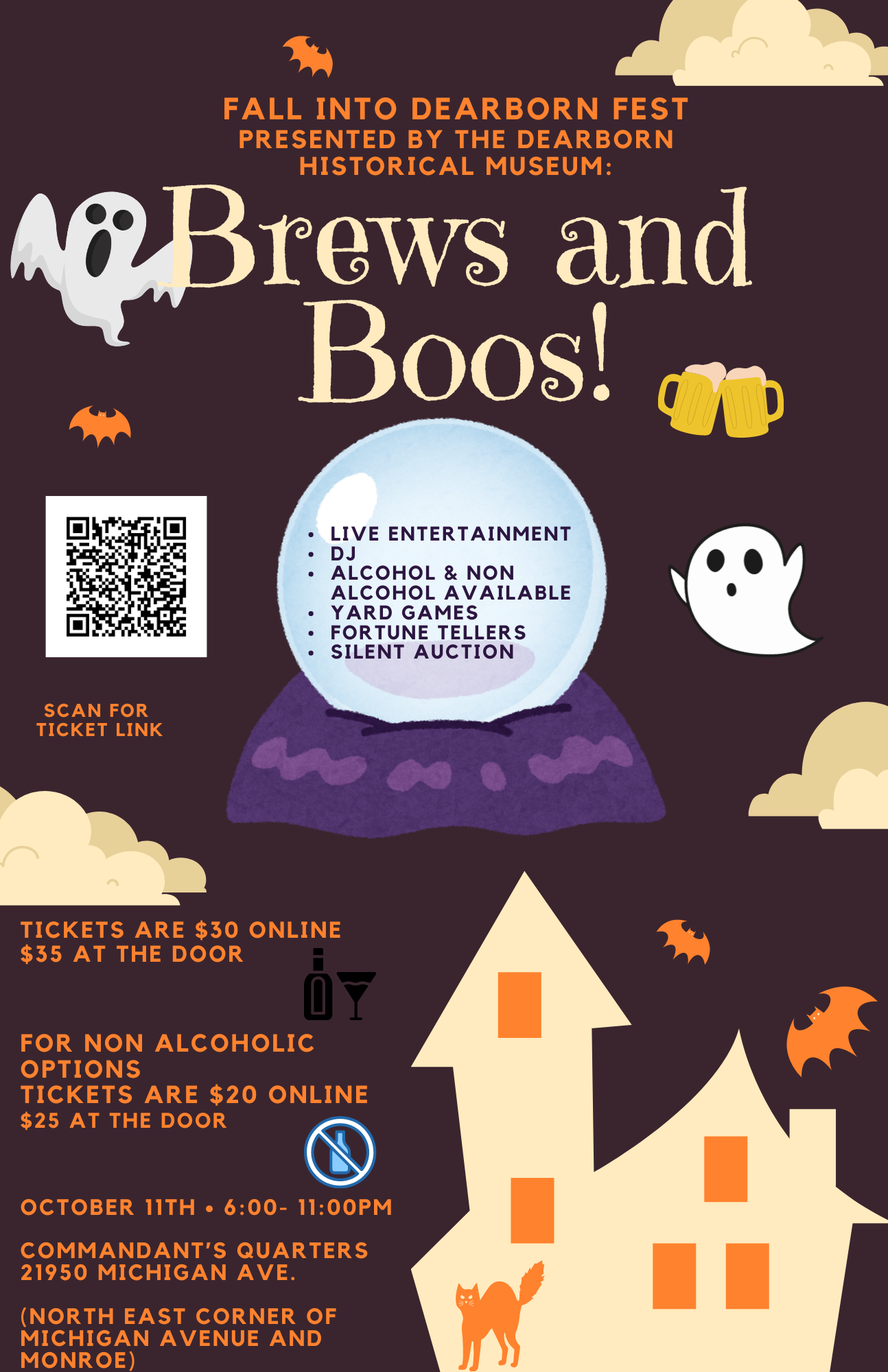 Fall Into Dearborn: Brews and Boos Fest – Dearborn Historical Museum